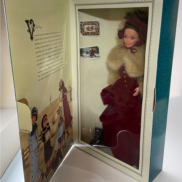 Hallmark | Toys | 994 Hallmark Victorian Elegance Barbie Doll Specific ...
